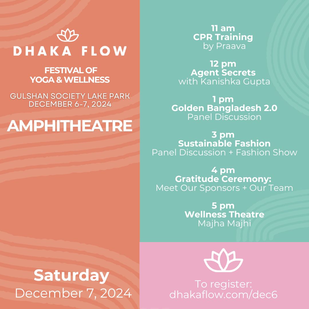 Gulshan Society Lake Park Festival of Yoga & Wellness | Dhaka Flow