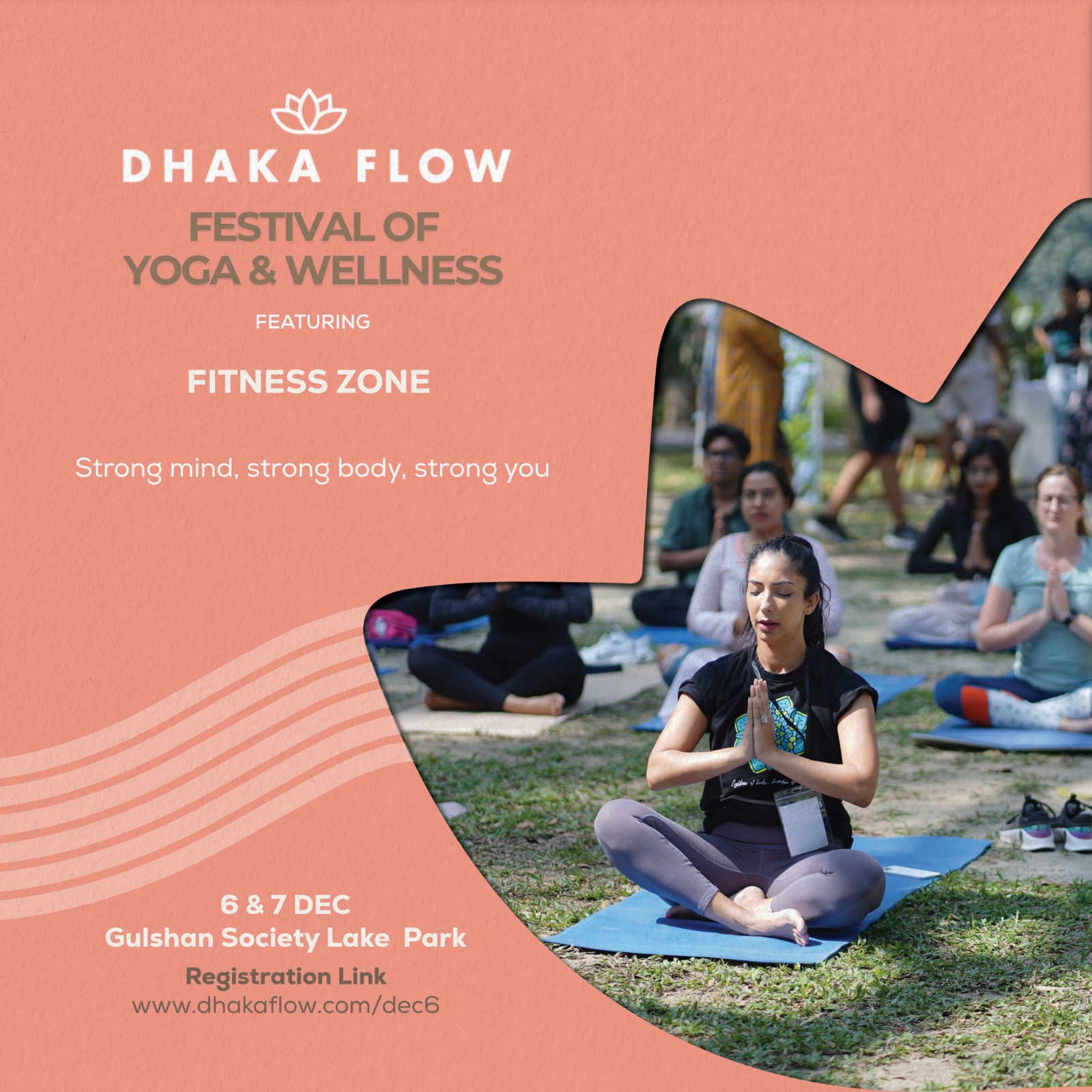 Gulshan Society Lake Park Festival of Yoga & Wellness | Dhaka Flow