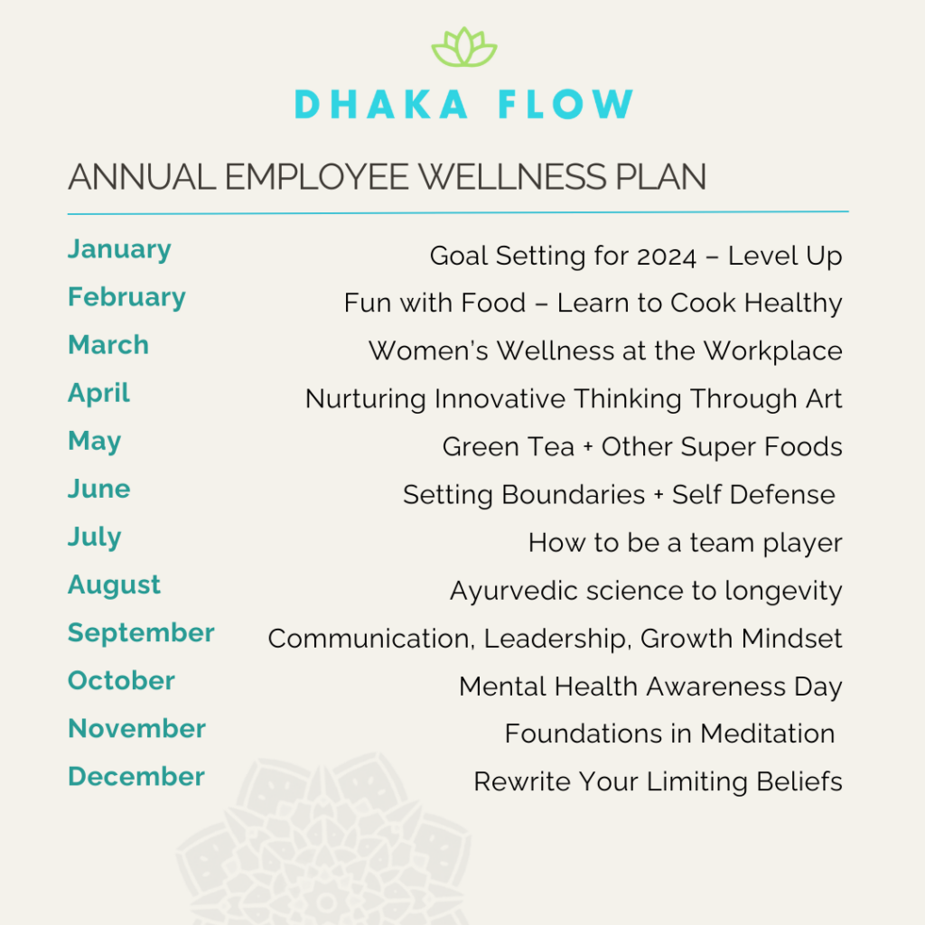 EMPLOYEE WELLNESS | Dhaka Flow